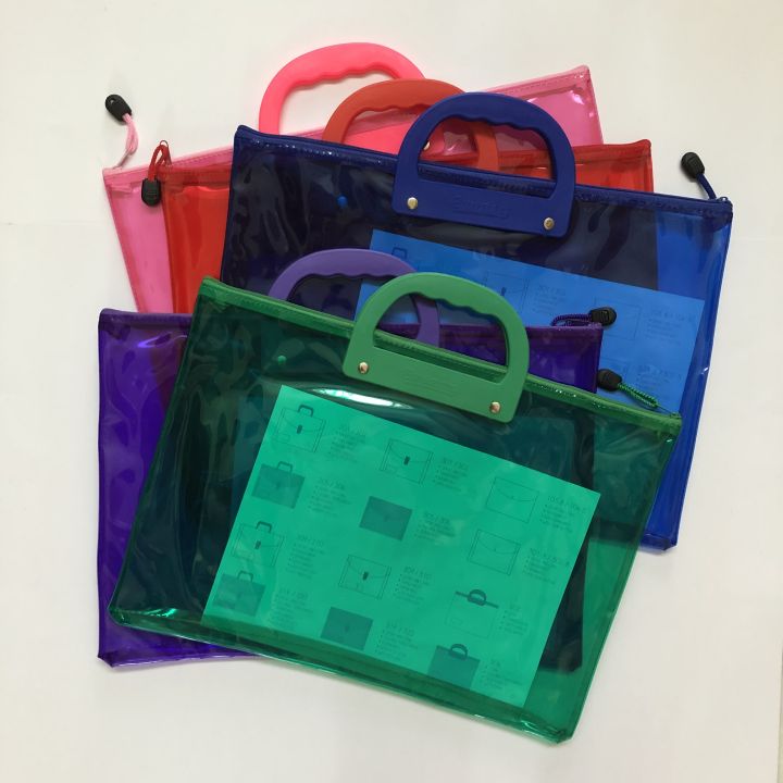 Smarty Long Plastic Envelope with Handle and Zipper | Lazada PH