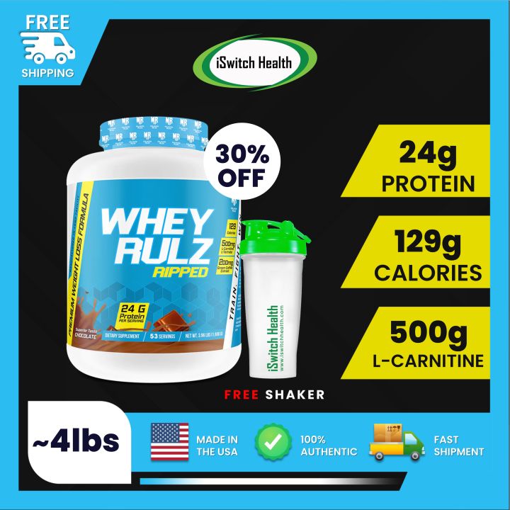Whey Protein Muscle Rulz Whey Rulz RIPPED 3.96lbs - Chocolate | Whey ... Whey Protein Muscle Rulz Whey Rulz RIPPED 3.96lbs - Chocolate | Whey ...