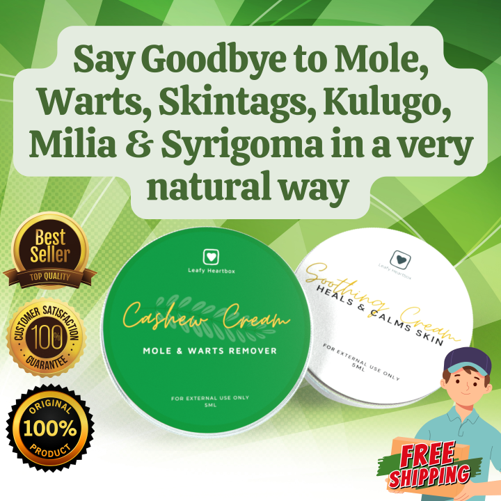 Cashew Cream Warts and Mole Remover 5ML skingrowth skintags kulugo ...