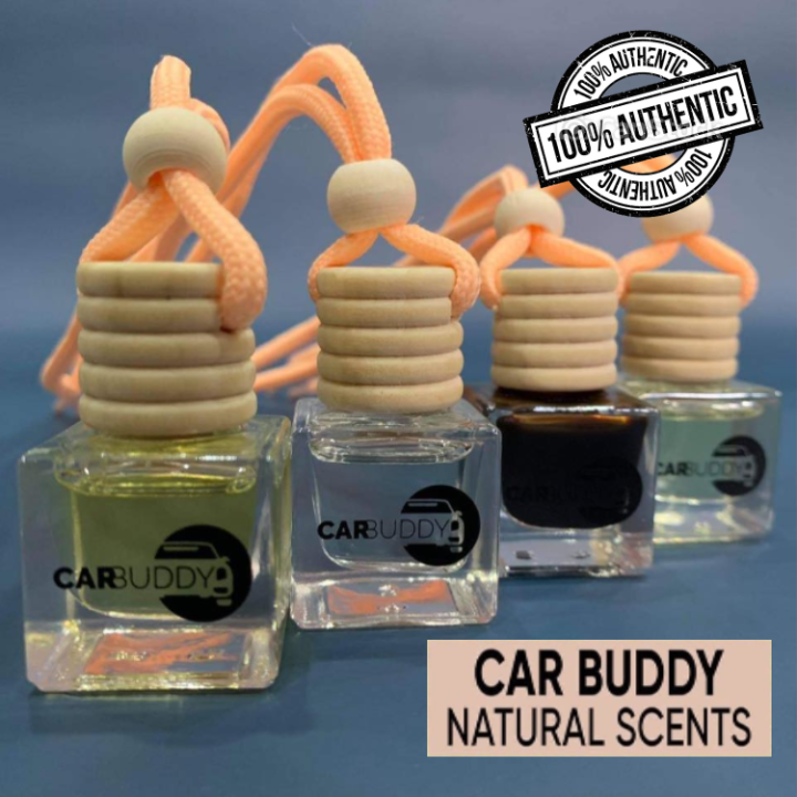 AUTHENTIC Car Buddy All-Natural Car Freshener FREE 1pc Vent Clip Car ...