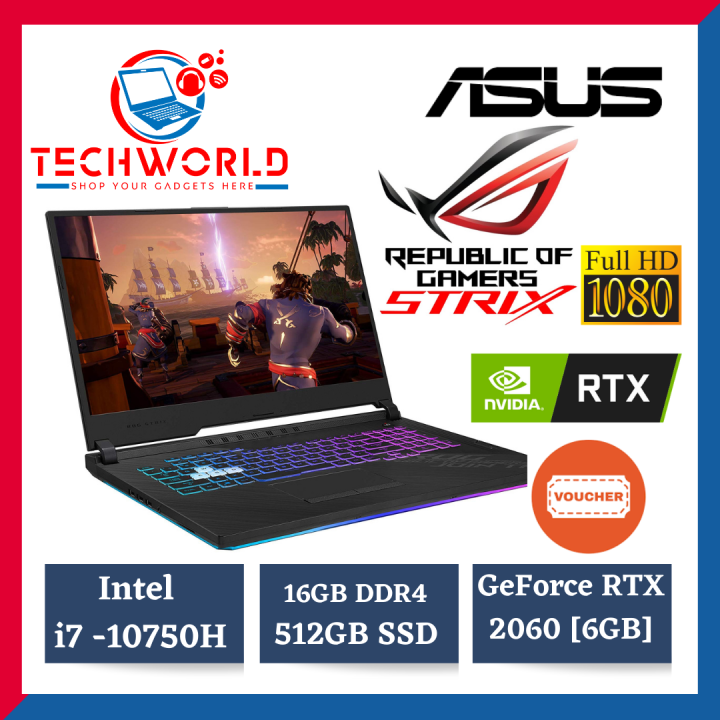 ASUS Gaming Laptop ROG STRIX G712LU-XS74 NVIDIA RTX 2060 6GB GRAPHICS/1 ...