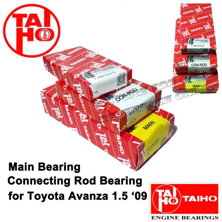 Main Bearing and Connecting Rod brg. for Toyota Avanza 1.5 Engine 3SZ ...