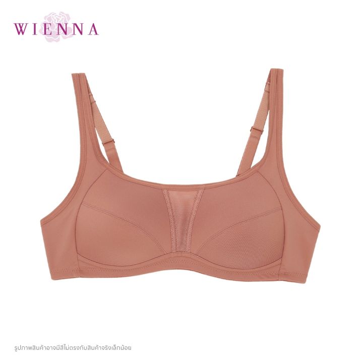 WIENNA BRA Sport Bra DB35101 ชุดชั้นใน ไร้โครง สปอร์ตบรา บราเต็มเต้า สี ...