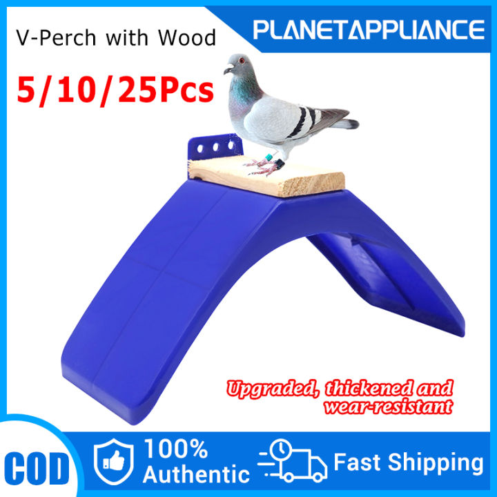 5/10/25Pcs V Perch with Wood for Pigeon Dove Rest Stand Frame | Lazada PH
