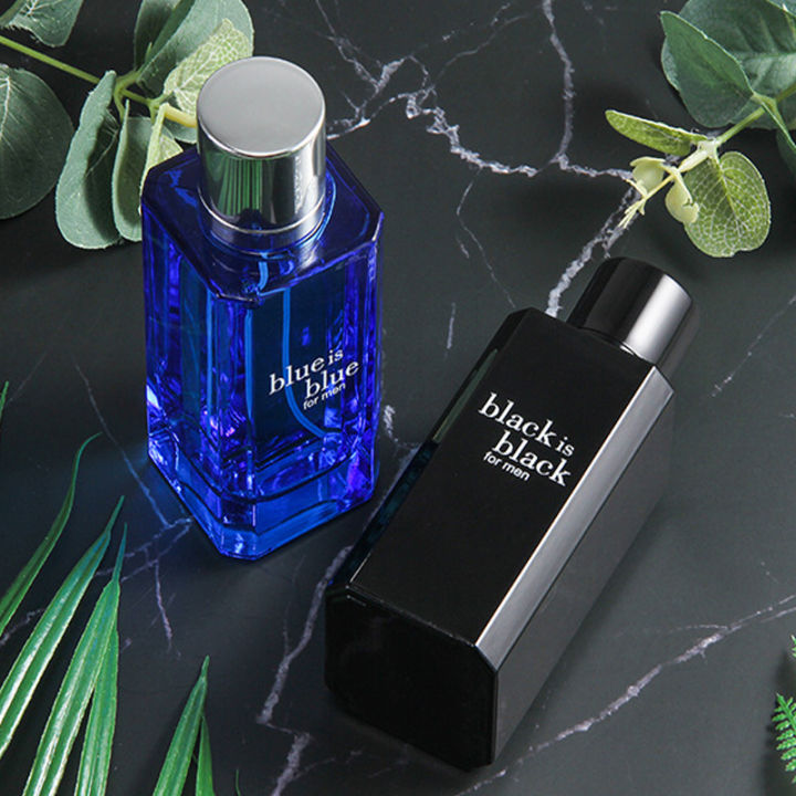 BLUE&BLACK-FOR MEN EAU DE PARFUM 100มล. หอมสุขุม นุ่มลึกน่าหลงใหล พร้อม ...