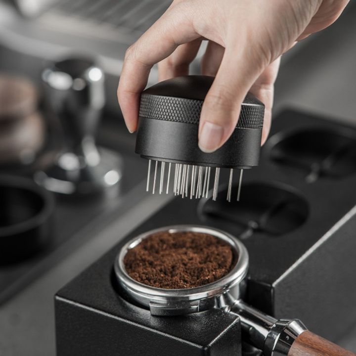 GOLDVAULT 21 Coffee Espresso Stirrer with Base WDT Coffee Powder ...