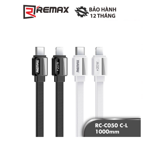 Cáp sạc điện thoại Remax RC-C050 cổng Type C ra iPh sạc nhanh PD 20W | Lazada.vn