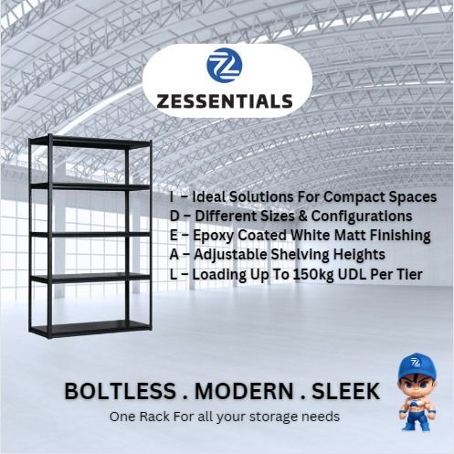 Boltless Metal Storage Racks (Complimentary Mallet) | Boltless ...