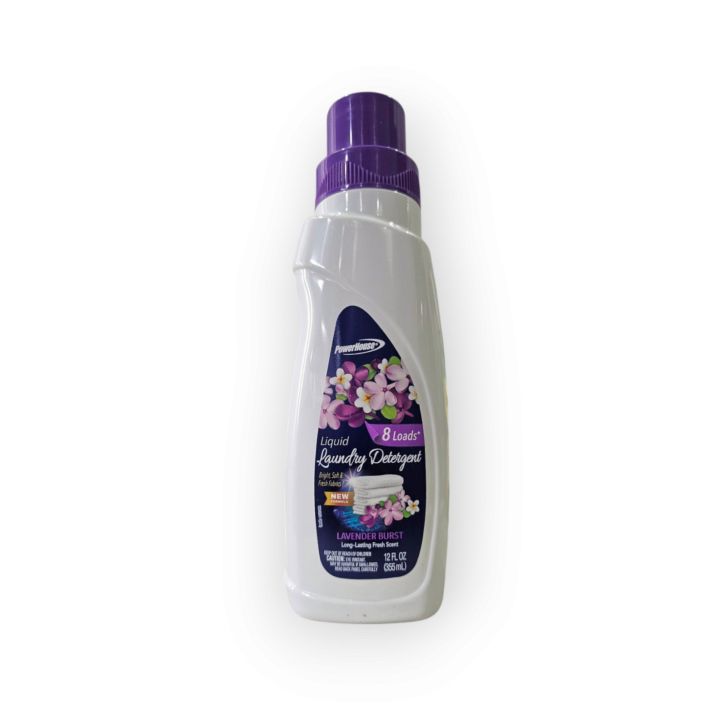 (Turkey) PowerHouse Liquid Laundry Detergent. Lavender Burst. 355 ml ...