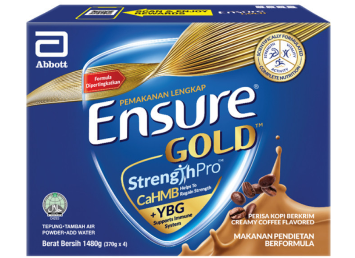 ENSURE GOLD COFFEE 1.6KG/ YBG 1.48KG (Exp: 2/2025) | Lazada