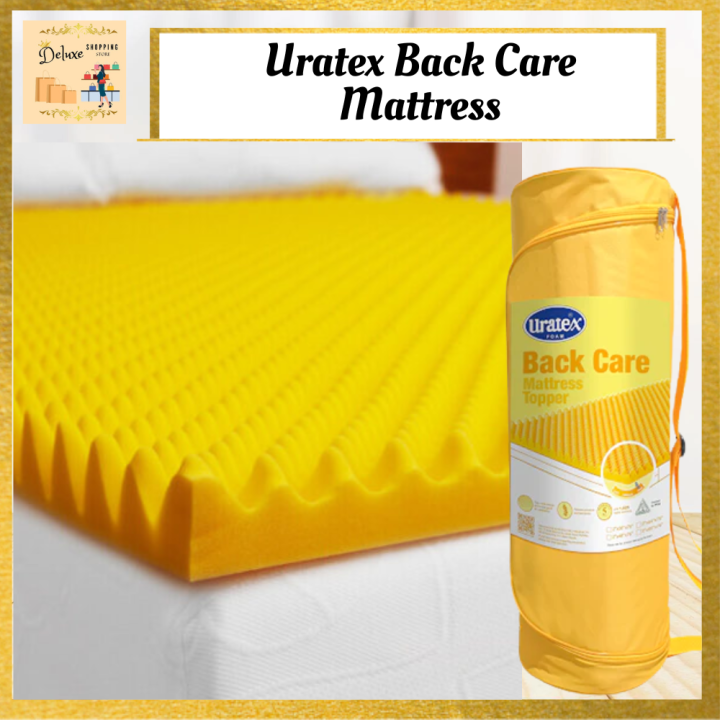 URATEX 100% GENUINE BACK CARE EGG CRATE (YELLOW FIRM FOAM) EGG FOAM ...