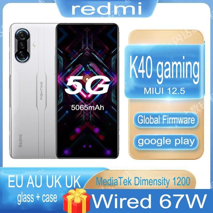 Xiaomi Redmi K40 Gaming Smartphone 128GB Dimensity 1200 Octa Core 120Hz ...