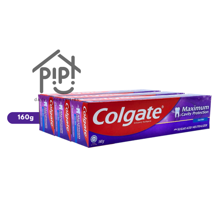 Colgate Max Cavity Plus Sugar Acid Neutralizer Toothpaste Cool Mint 3 x ...
