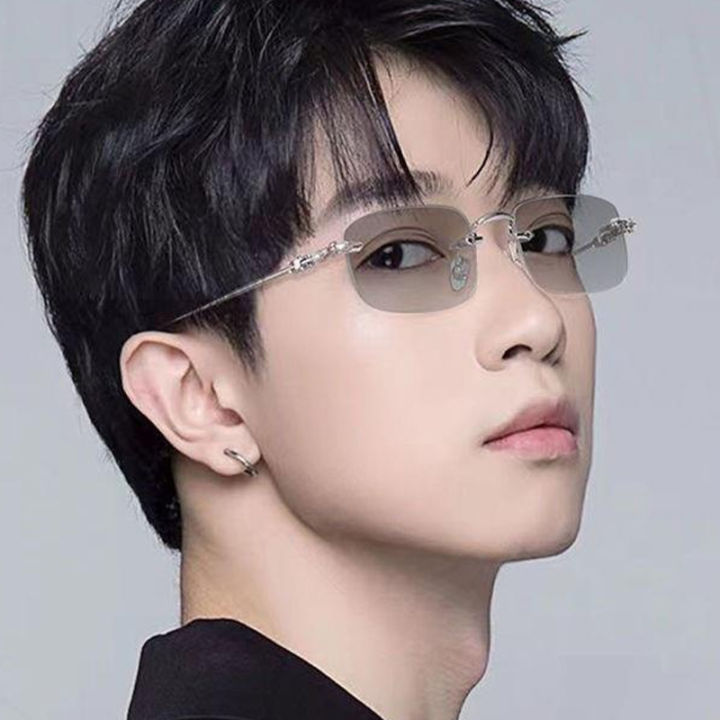 C.three Women Men Photochromic Anti Radiation Eye Glasses Anti rad Sun ...