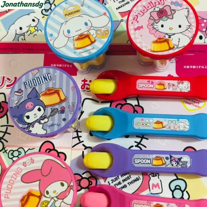 JONATHANSDG Food Feeding Pudding Feeding Toy Simulation Early Education ...