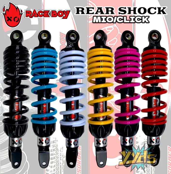RACE BOY REAR SHOCK FOR MIO/CLICK 300mm/330mm for Motorcycle | Lazada PH