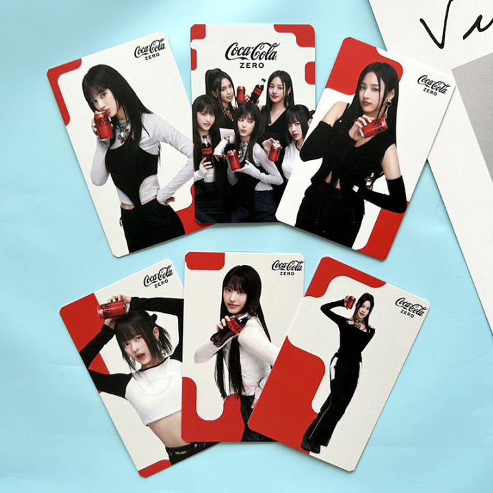 NewJeans Zero PhotoCards New Jeans X Coke Photo Cards DANIELLE HANNI ...