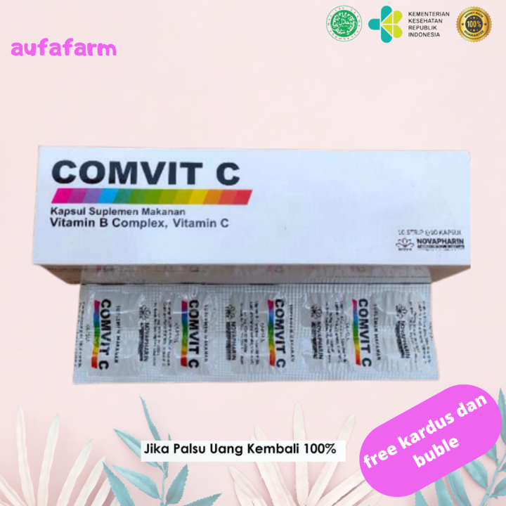 Comvit/Fasfit C 10 Kapsul per strip | Lazada Indonesia