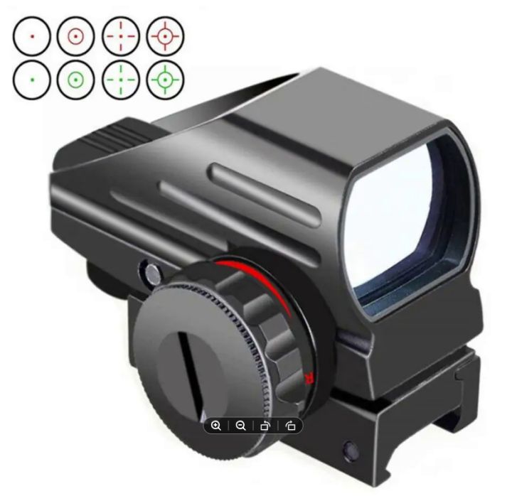 Red Green Dot Reflex Sight Scope Tacticall Holographic 4 Reticles Picatinny Rai | Lazada PH