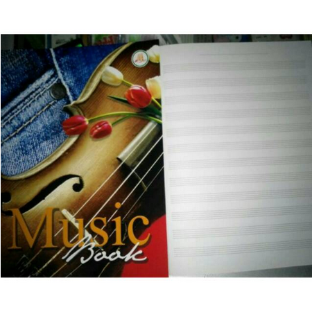 Buku Tulis Not Balok Music Book merk AA | Lazada Indonesia