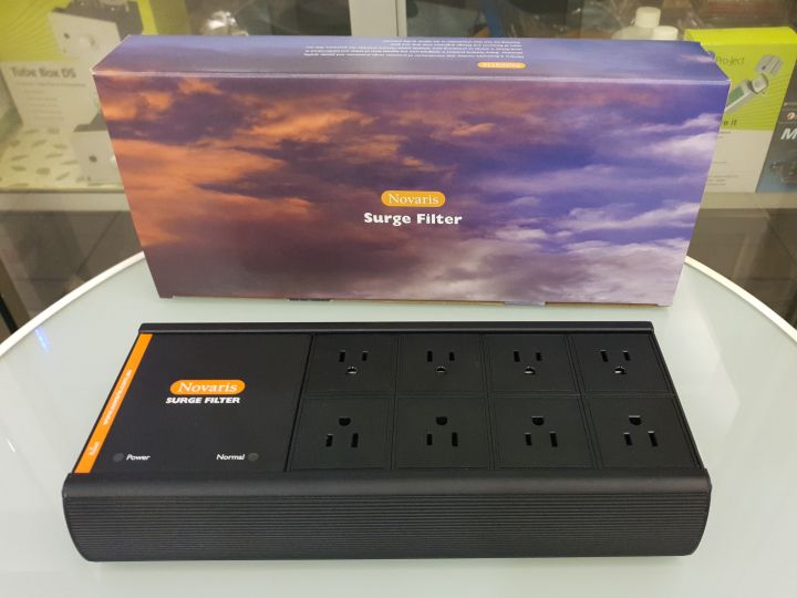 Novaris Surge Filter PP10 US 8 Socket ( 5 Years Warranty ) Surge ...