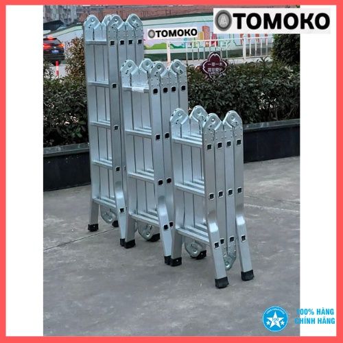 Thang Nhôm Gấp TOKOMO mã SK604 4 Đoạn 3 4 5 6 Bậc - Tiêu chuẩn Nhật Bản ...