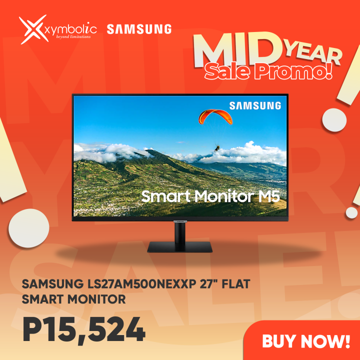 Samsung M5 Series Smart Monitor 27 inch LS27AM500NEXXP With Mobile ...