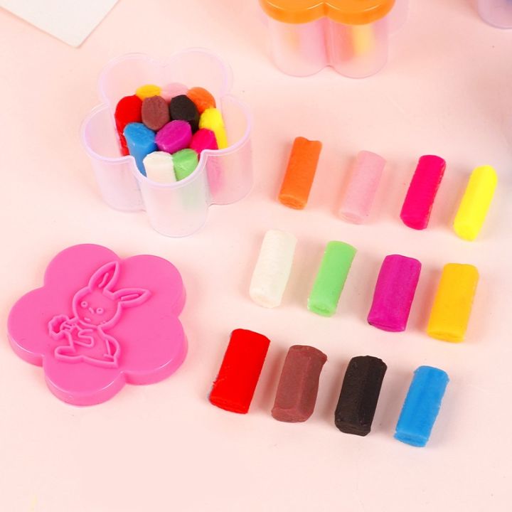 12 Colors Mini Clay Set Creative DIY Sculpting Modeling Clays Kids ...