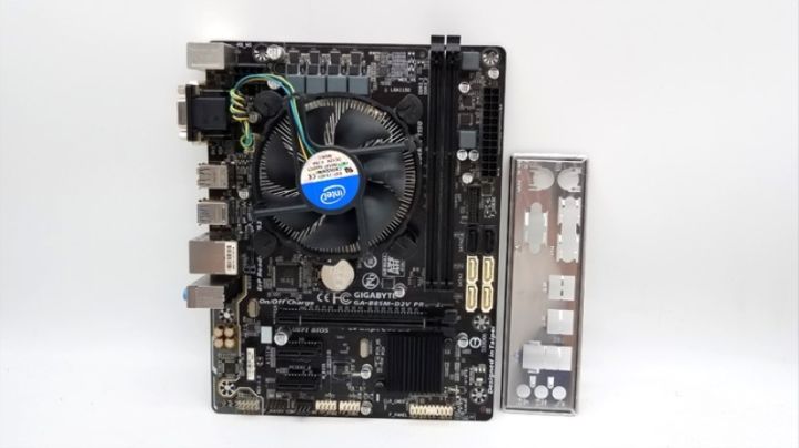 เมนบอร์ดพร้อม CPU Intel G1840 Set Mainboard 1150 Cpu INTEL 1150 Intel G1840 ถูกกว่าซื้อแยก พร้อม ...