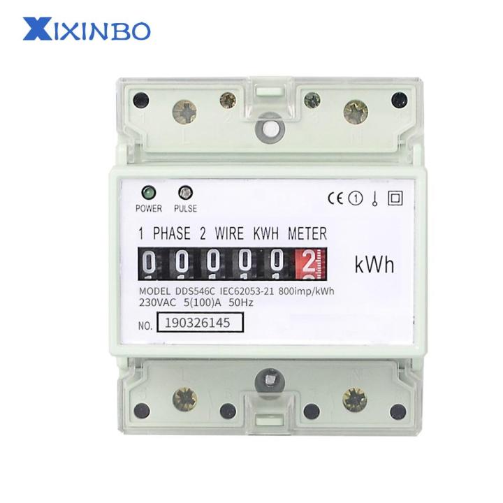 【YF Elife】 Digital Energy Meter 230V 5 100A Current Voltage Meter with ...