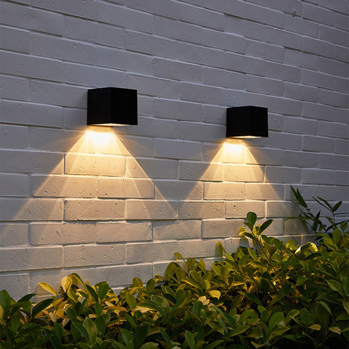 【Free Shipping】Vimite Modern Solar Wall Light Outdoor Waterproof ...