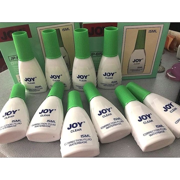 6pcs JOY Liquid Eraser [15ml] | Lazada PH