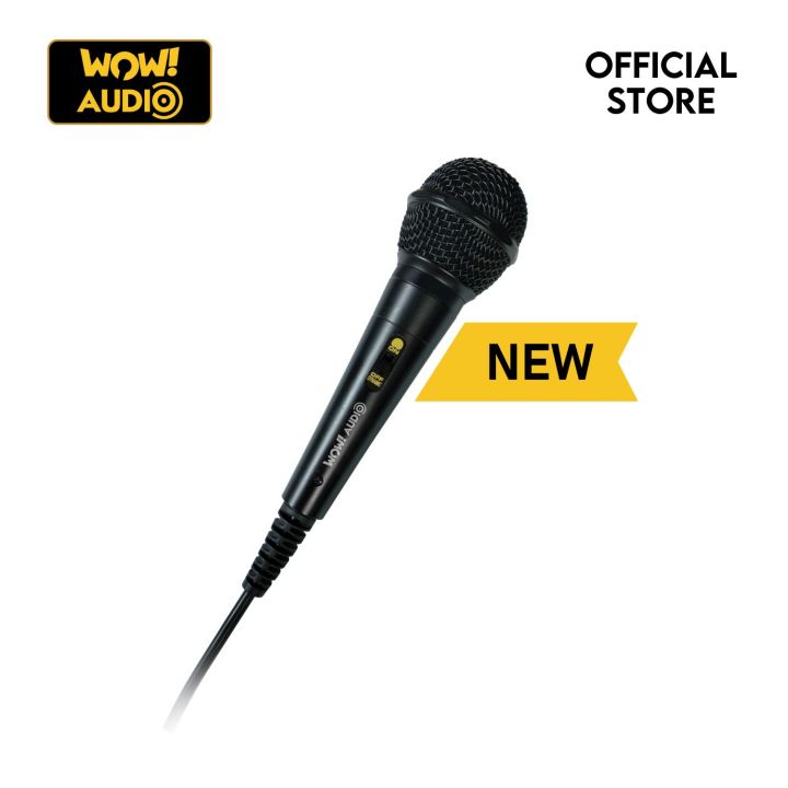 WOW! Audio Professional Dynamic Microphone with Fixed Cable | Lazada PH