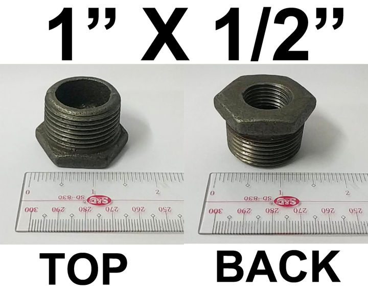 MECH BI BUSHING REDUCER 1" X 1/2" SCH40 STANDARD THREADED SCREW TYPE ...