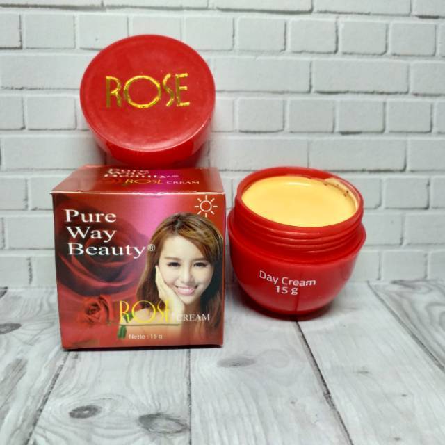 Cream Siang Rose Pure way Beauty 15 gr Original BPOM | Lazada Indonesia