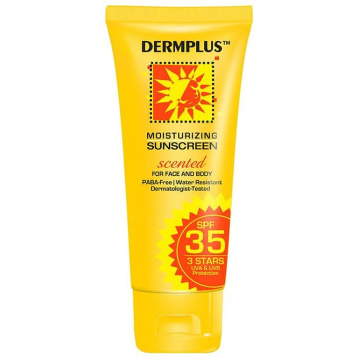 DERMPLUS Moisturizing Sunscreen Scented with spf35 100ml | Lazada PH