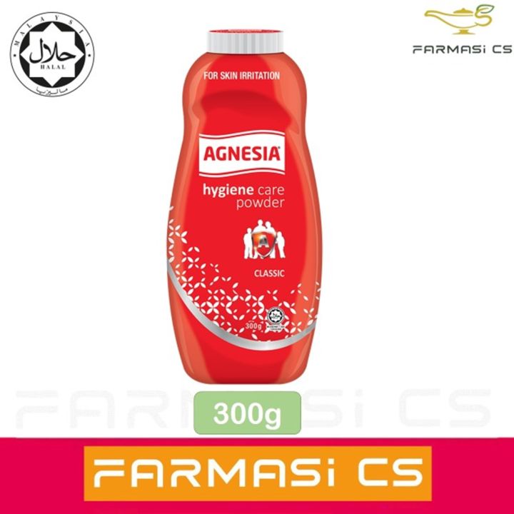 Agnesia Hygiene Care Powder 300g EXP:05/2026 [ Classic, For Skin ...
