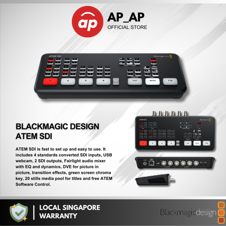 Blackmagic Design ATEM SDI | ATEM SDI Pro ISO | ATEM SDI Extreme ISO ...