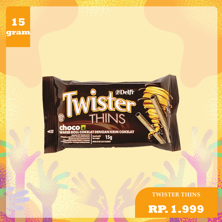 TWISTER THIN WAFER ROLL | Lazada Indonesia