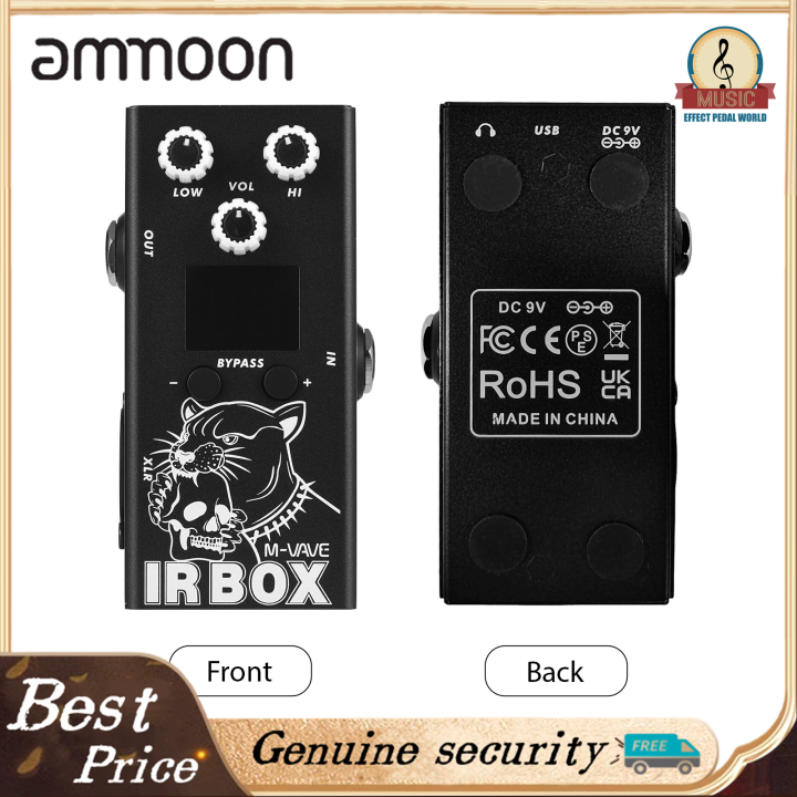 🔥HOT🔥 M-VAVE Guitar IR Box Effects Pedal with IR Cab Impulse Response ...