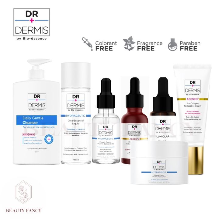 Dr Dermis Double Power Vitamin Moisturizer/Vitamin E Serum Sunscreen ...