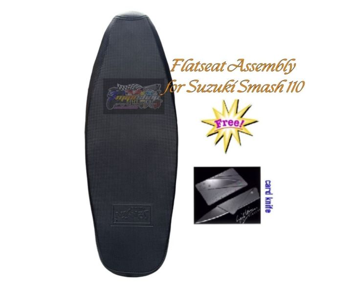 Somjin - Flat Seat Assembly for SUZUKI SMASH 110 / SMASH REV-0 with ...