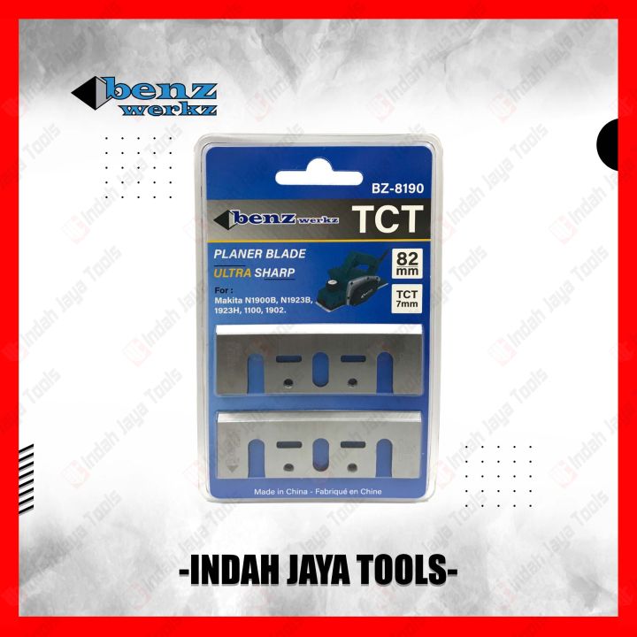 BENZ TCT Planer Blade 82 x 7 mm - Mata Pisau Serut Ketam Planer Sugu ...