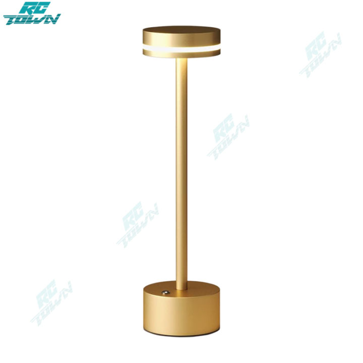 Modern LED Rechargeable Table Lamp With Touch Sensor 3 Levels ...