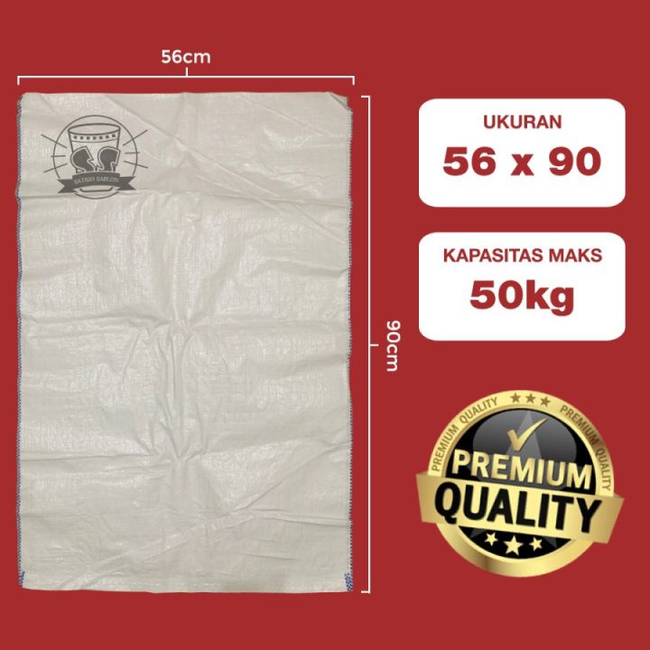 Karung 50 Kg Premium | Karung ukuran 56 x 90 cm | Lazada Indonesia