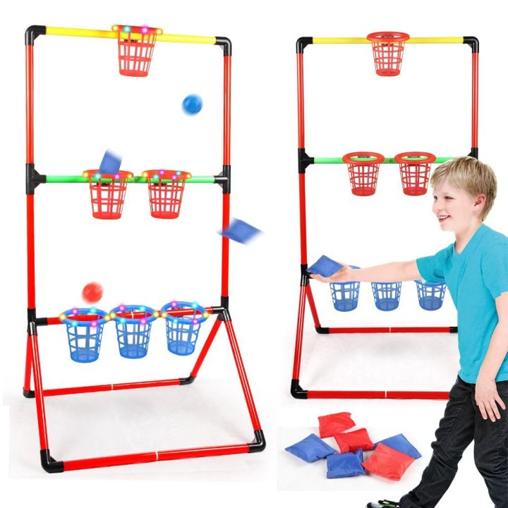 STMEN 2 in 1 Sandbag Throwing Game Kit Interactive Portable Carnival ...