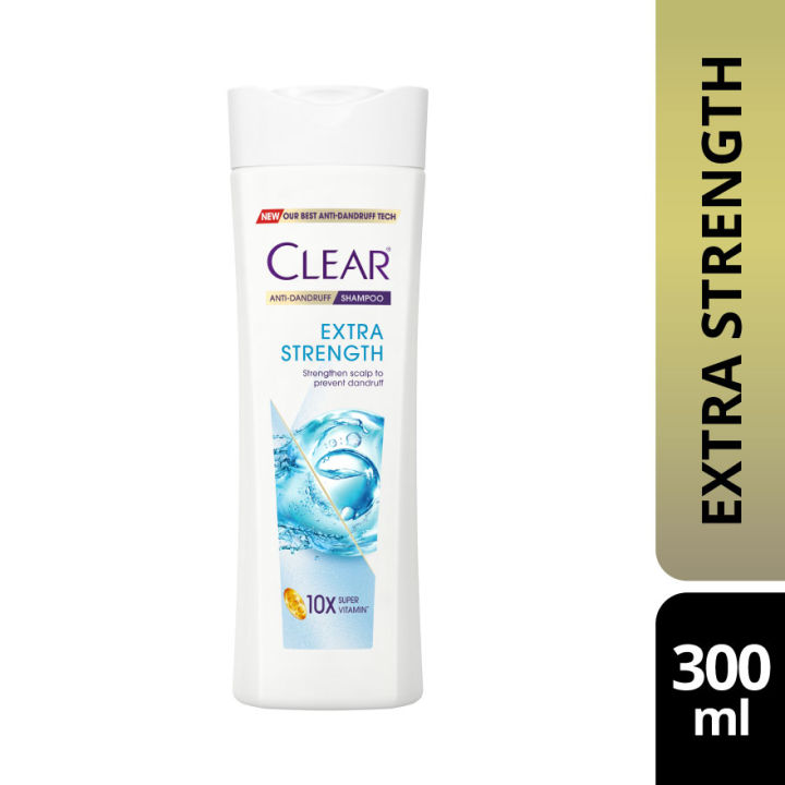 CLEAR Anti-Dandruff Extra Strength Shampoo 300ml | Lazada