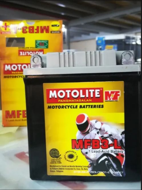 MF3 MOTOLITE MCB Maintenance Free | Lazada PH