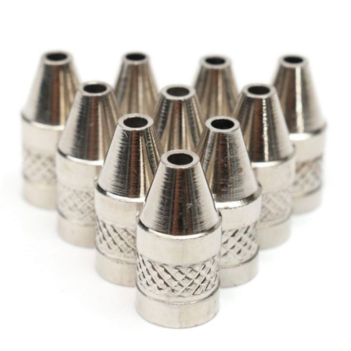 【Ready Stock+COD】10pcs/set 1mm 2mm Silver Nozzle Iron Tips Metal ...