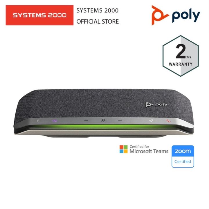 POLY SYNC 40 BLUETOOTH SPEAKERPHONE ลำโพงบลูทูธสำหรับการประชุม ...